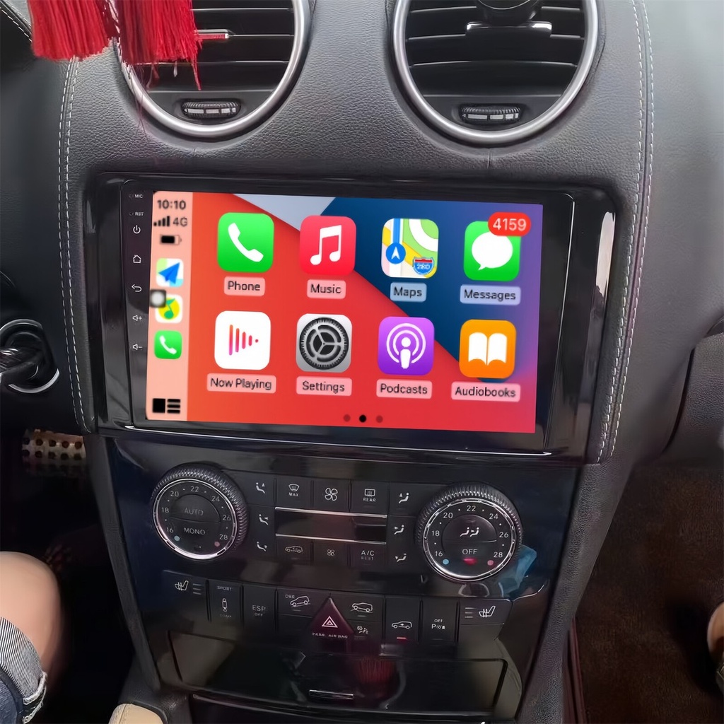 Radio Mercedes Benz ML 2018 up 9 "+ CAN BUS +bisel+instalacion | cartoys